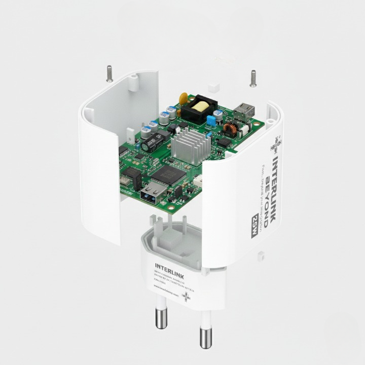 Interlink BEYOND 25W Dual Port Fast Charger — Pakistan